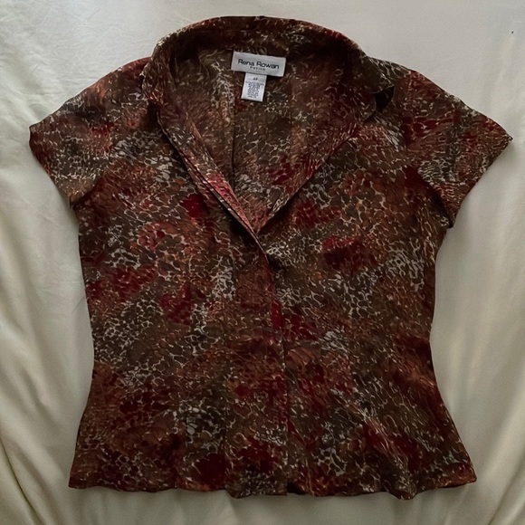 Rena Rowan | Tops | Vintage Rena Rowan Blouse | Poshmark